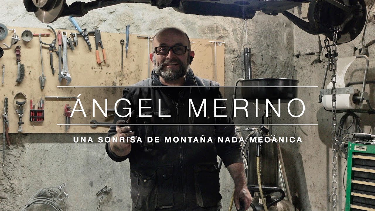 Ángel Merino : Una sonrisa de montaña nada mecánica - YouTube