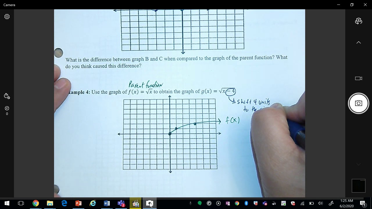 Section 1.7-Transformations - YouTube