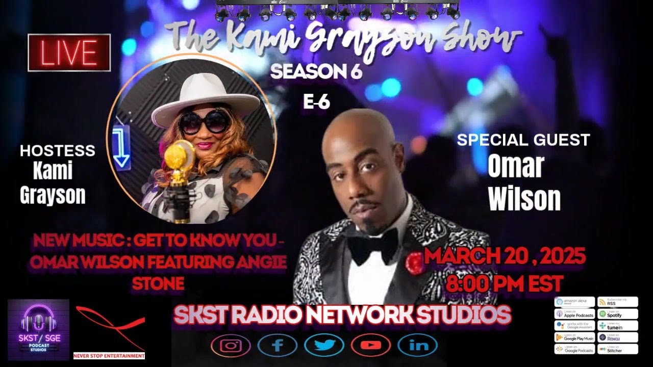 SKST Radio Network - The Kami Grayson Show with Omar Wilson - YouTube