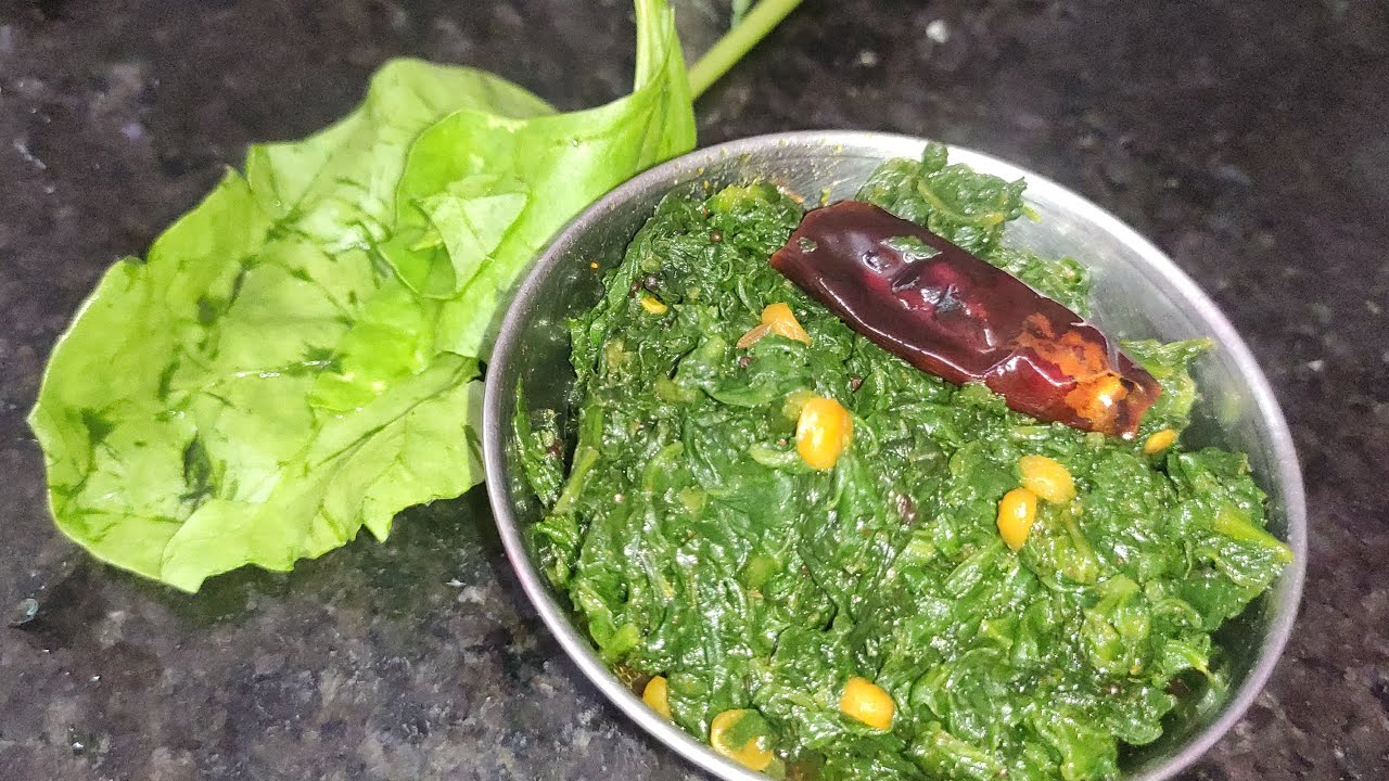 Easy and simple palak keerai poriyal & its benefits||palak spinach stir ...