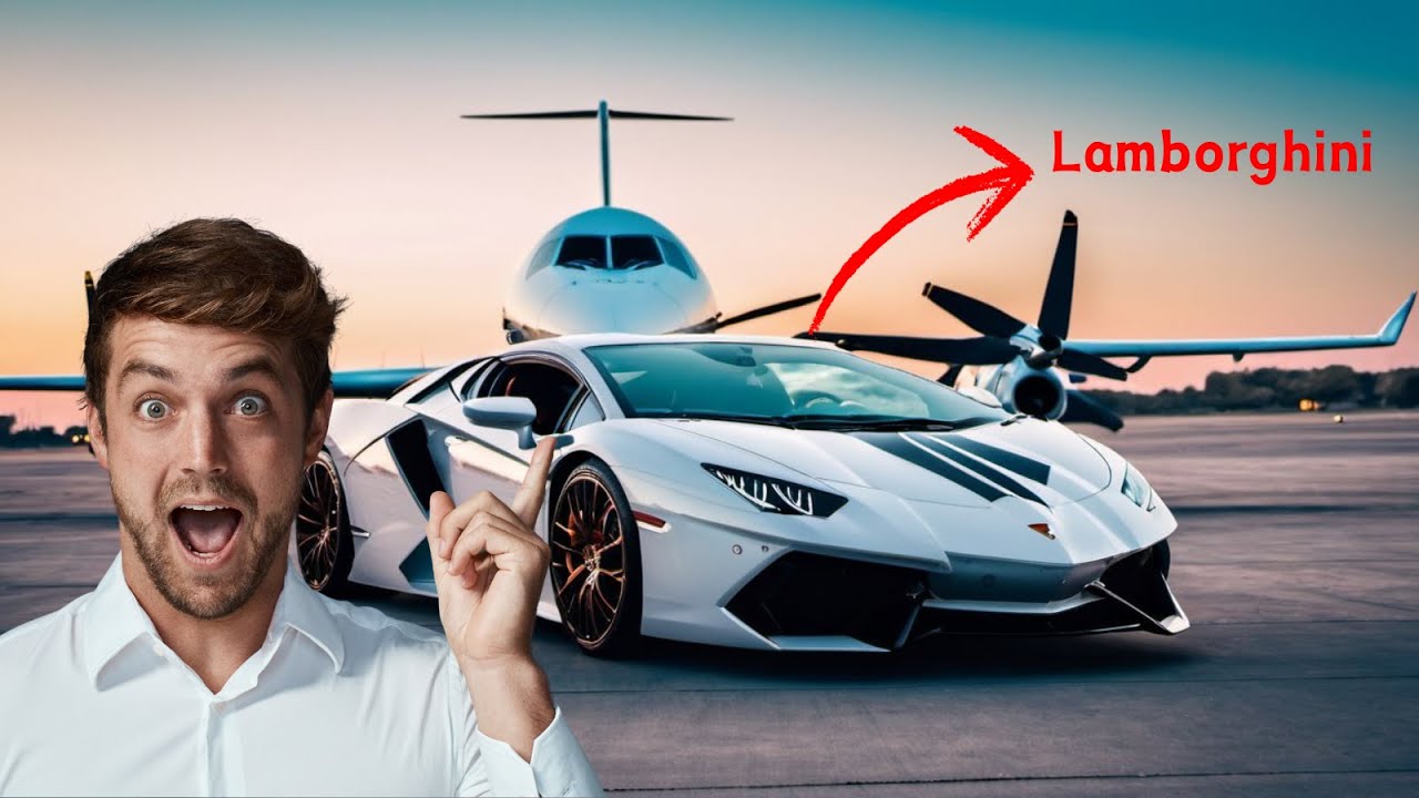 Lamborghini vs Airplane - YouTube