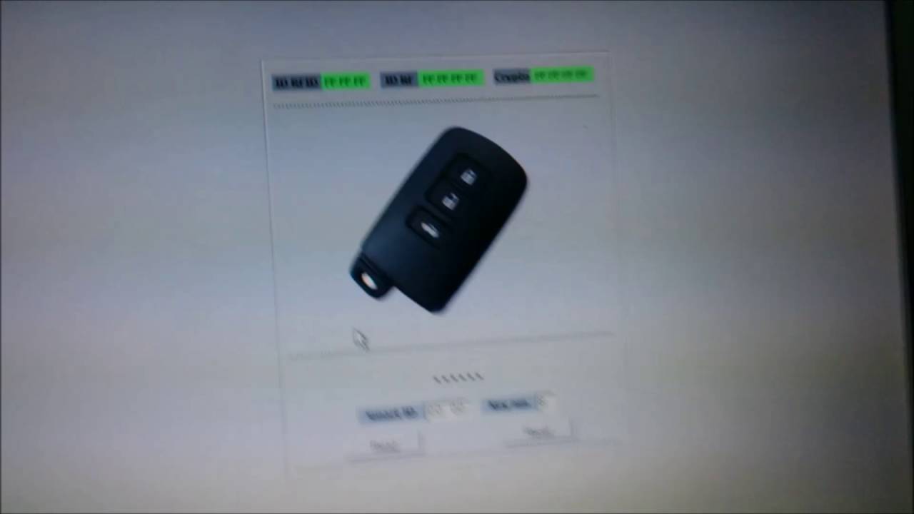 Toyota Smart Key Reset Voxy DST 128bit - YouTube