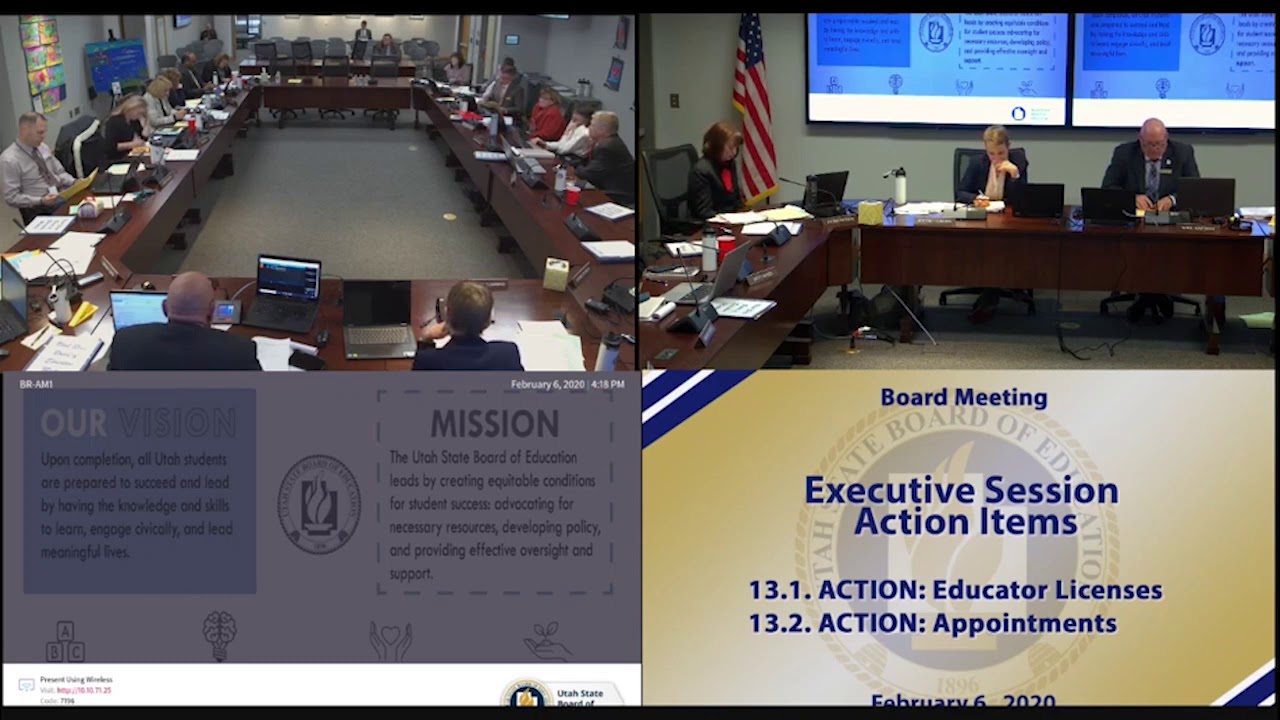 13 Executive Session Action Items - YouTube