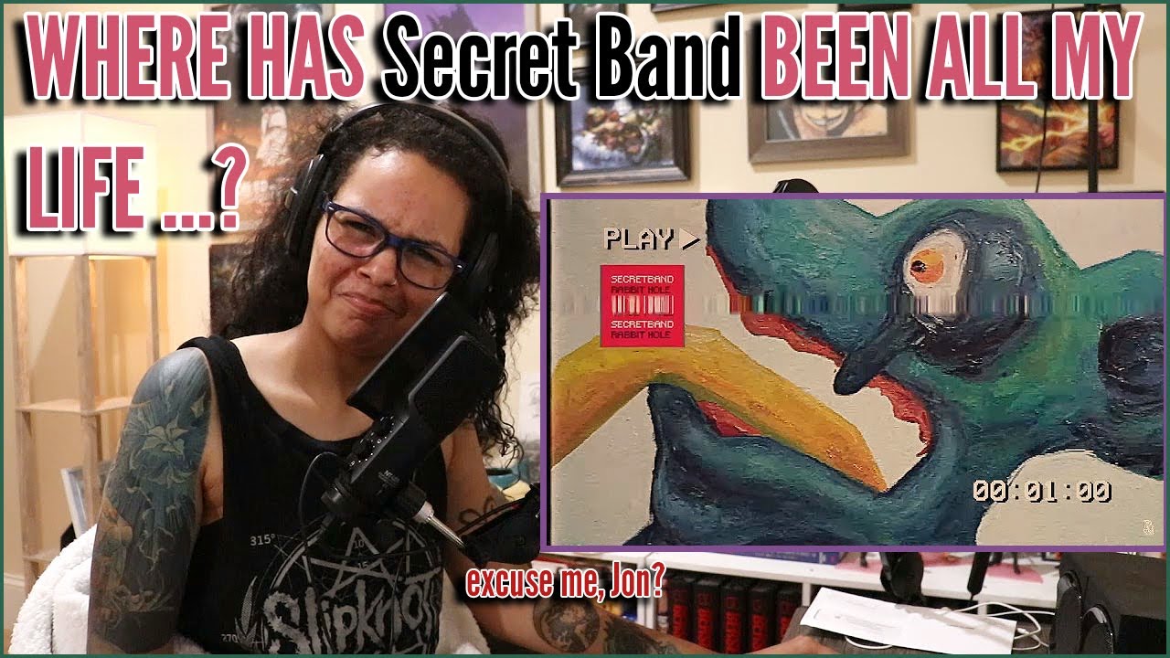 SECRET BAND! listening to "Moon" and "Rabbit Hole" - YouTube