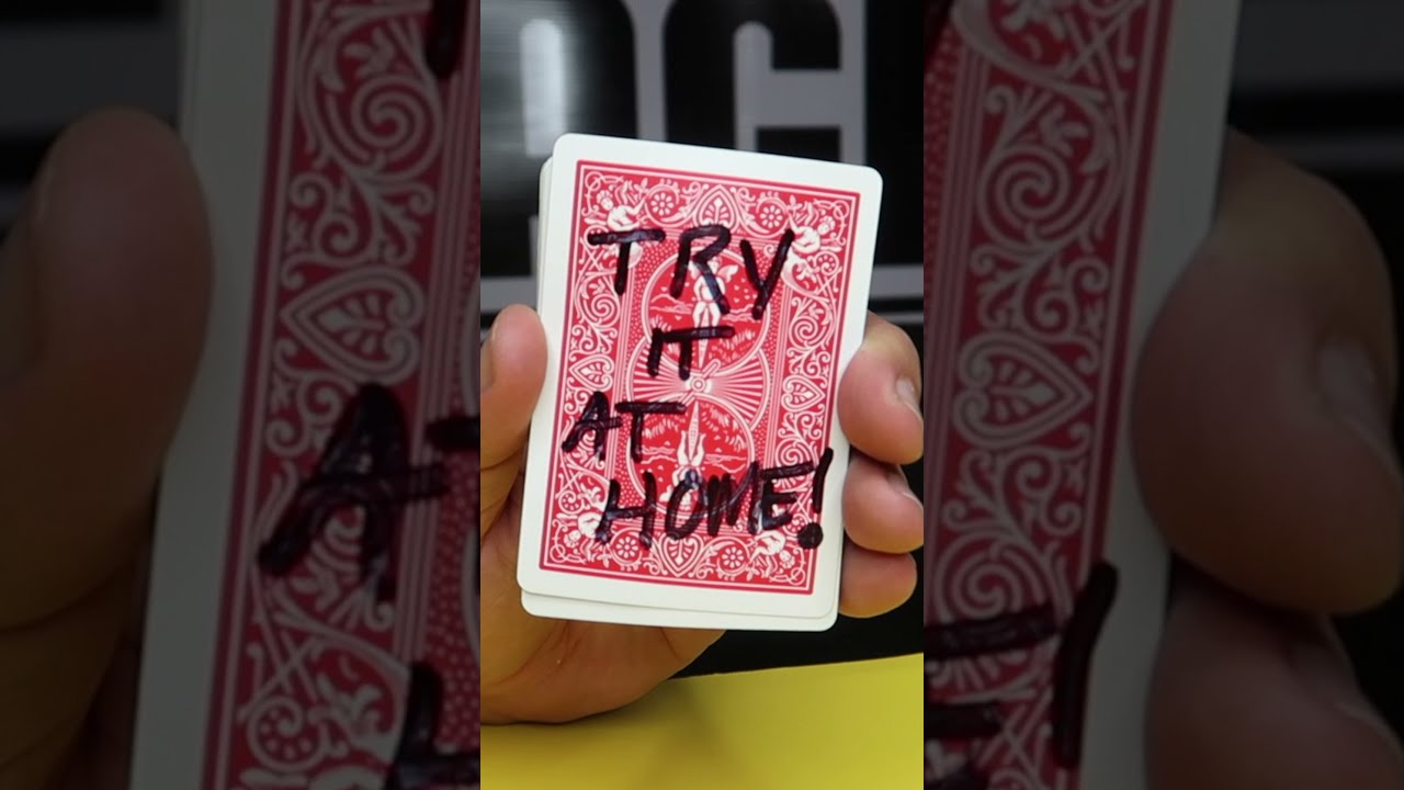 CRAZY CARD TRICK TUTORIAL! 😍 *LEARN MAGIC* - #shorts - YouTube