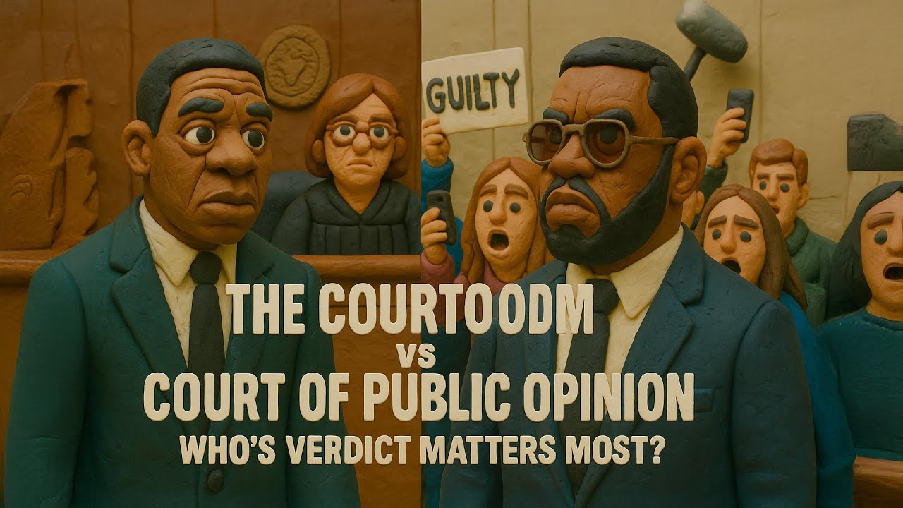 The Courtroom vs Court of Public Opinion: Who's Verdict Matters Most ...
