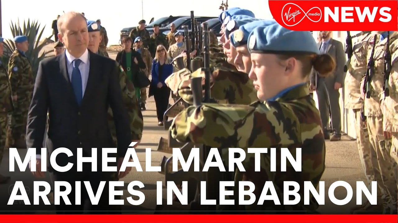 The Tánaiste has arrived at Camp Shamrock in Lebanon to meet with Irish ...