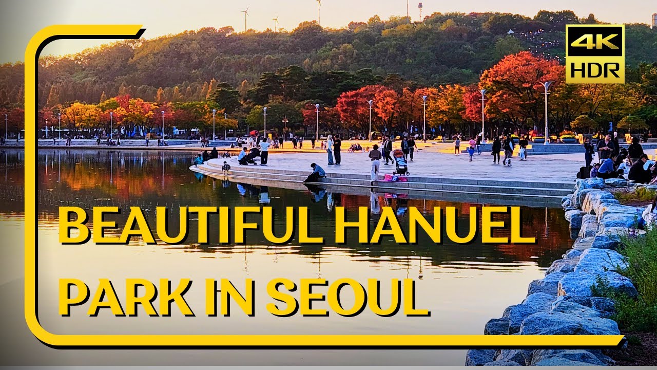 🍁 A Beautiful Autumn Stroll at Hanuel Park and World Cup Park in Seoul ...