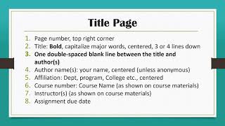 Page College Title