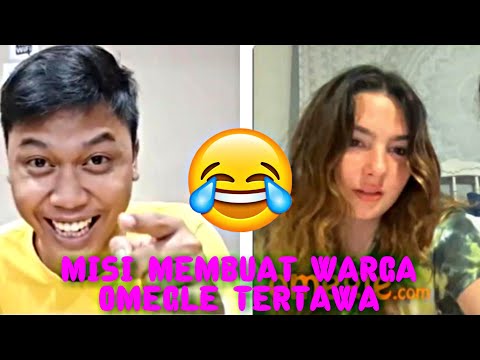 PRANK OME TV, MISI MEMBUAT WARGA OMEGLE TERTAWA!! OME TV INTERNASIONAL ...