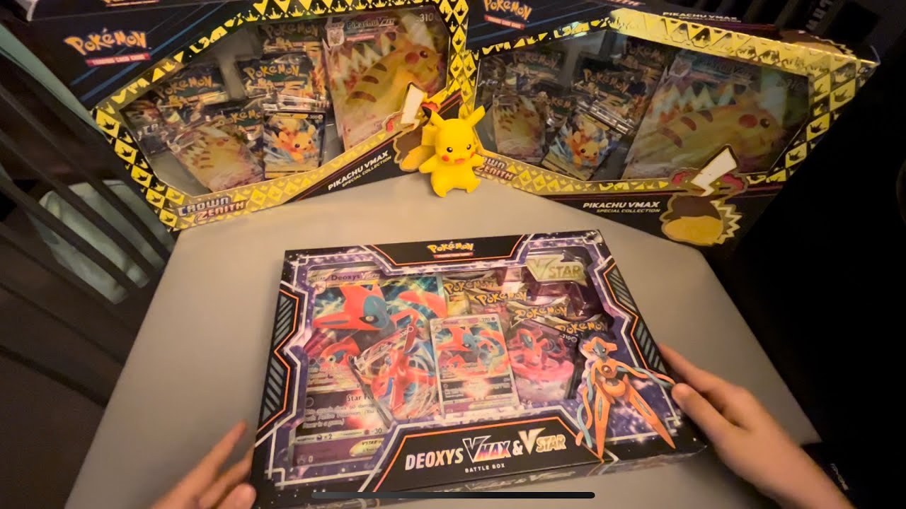 Unboxing a Deoxys collection box! - YouTube