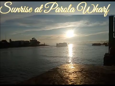 2021-10-25 The Sunrise During One Of My Morning Runs @ Parola Wharf ...
