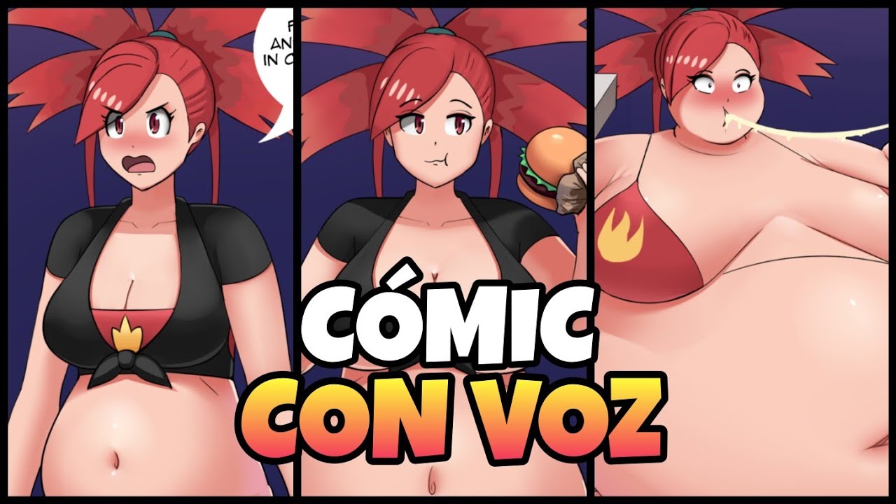 Flannery weight gain - Cómic feederism doblado (Metalforever) - YouTube