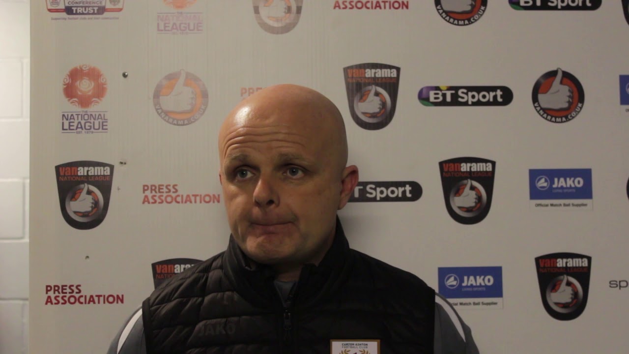 Mark Bradshaw reflects on Hereford win. - YouTube