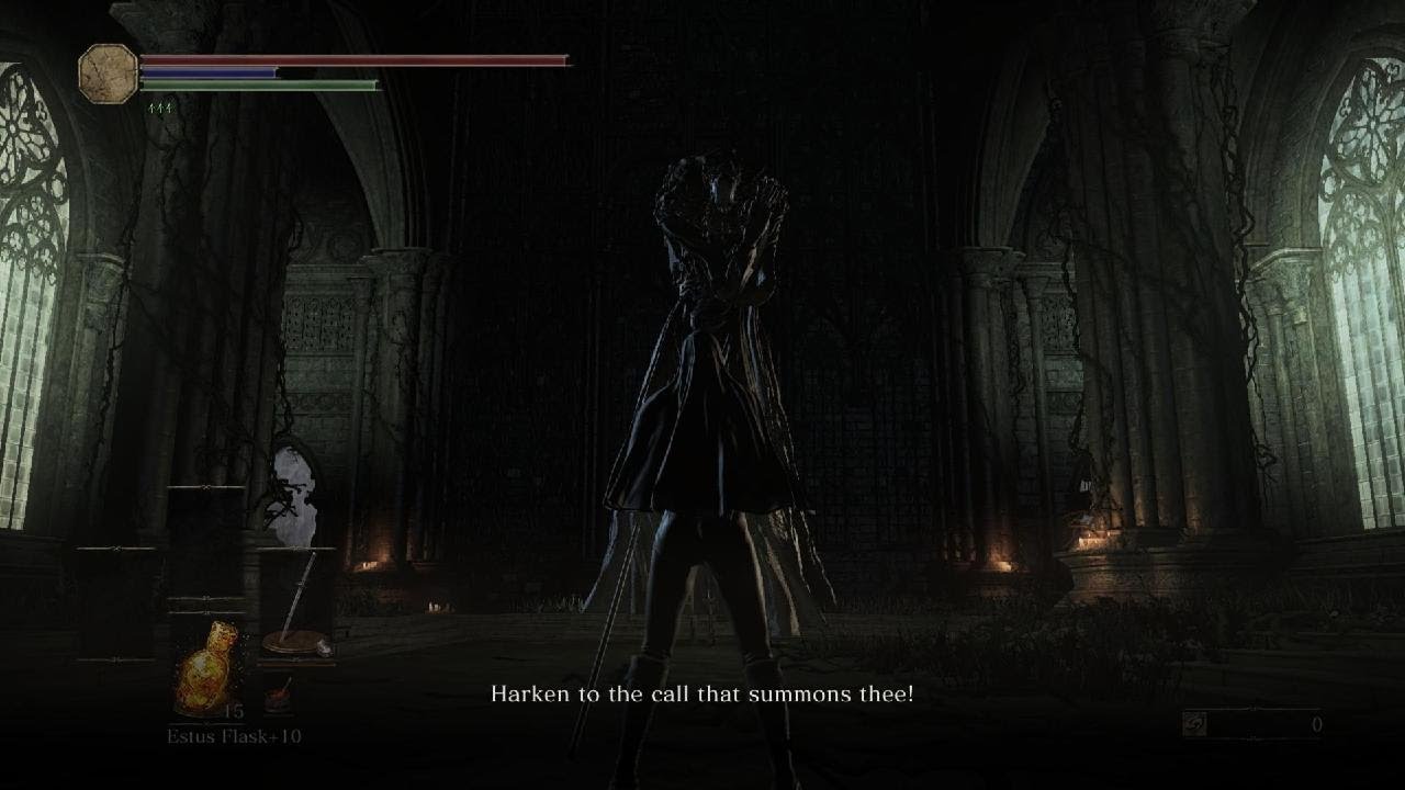 Dark Souls 3 - Halflight, Spear of the Church Boss Fight (PS5) - YouTube