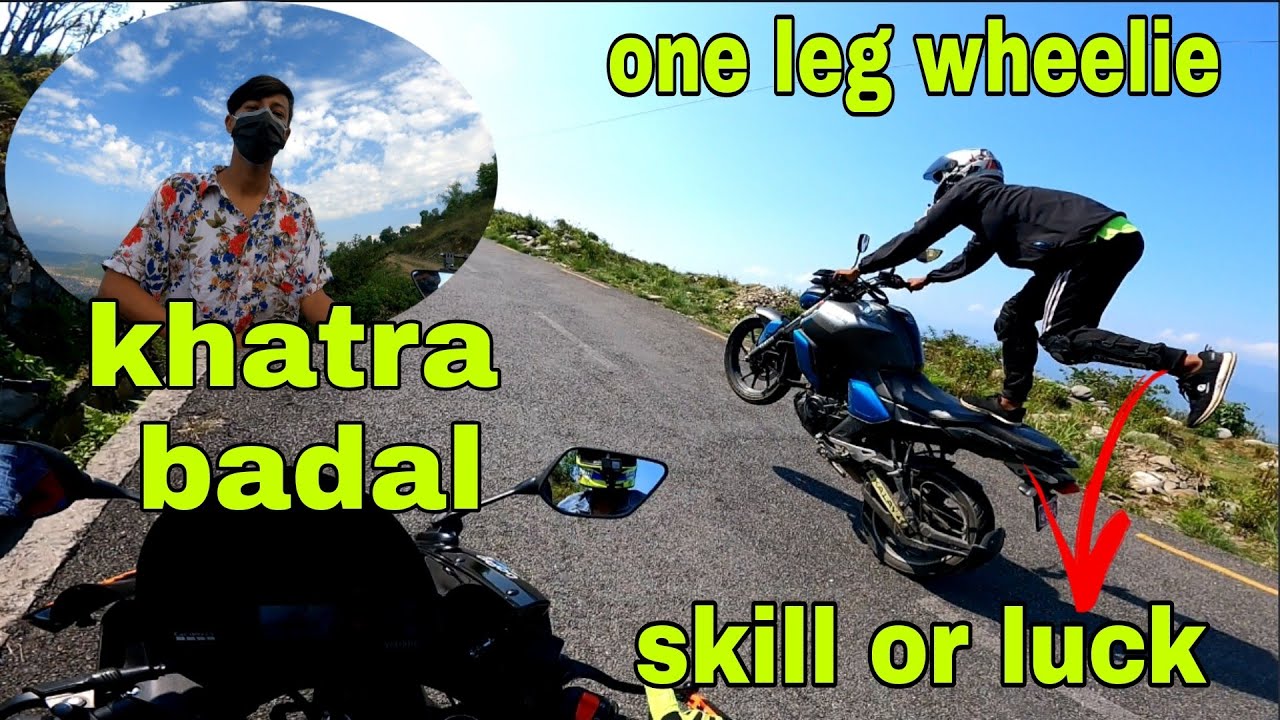 ONE LEG UP WHEELIE ON MY BEAST||KAUDADA||RANJITVLOG - YouTube