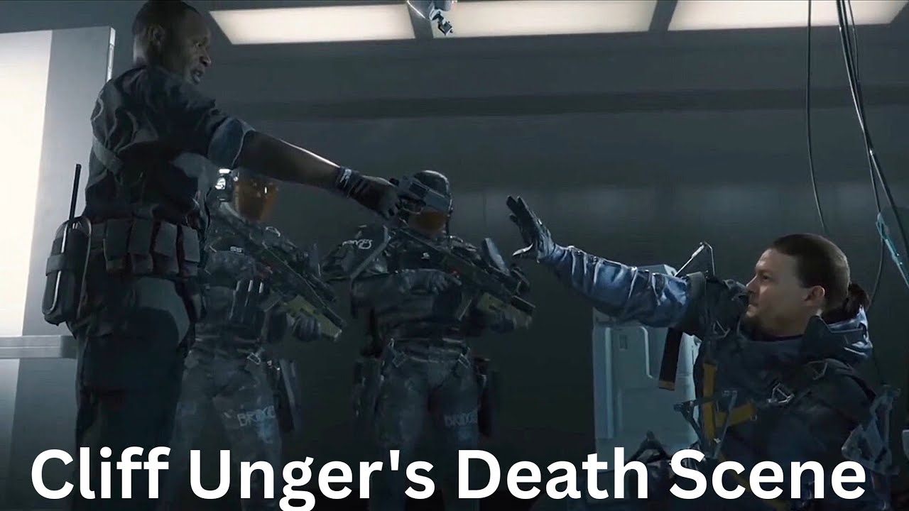 Cliff Unger's Death Scene (Death Stranding Director's Cut Scene) - YouTube
