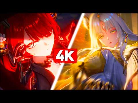 Hsin & Suoming OFFICIAL Gameplay animations Wuwa 3.7 4K
