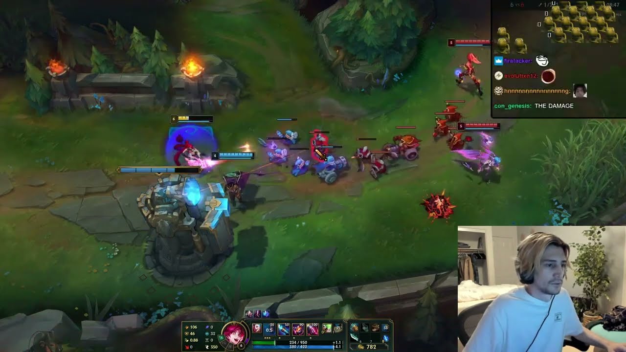 xQc plays League of Legends with Moxy | April 25, 2022 - YouTube