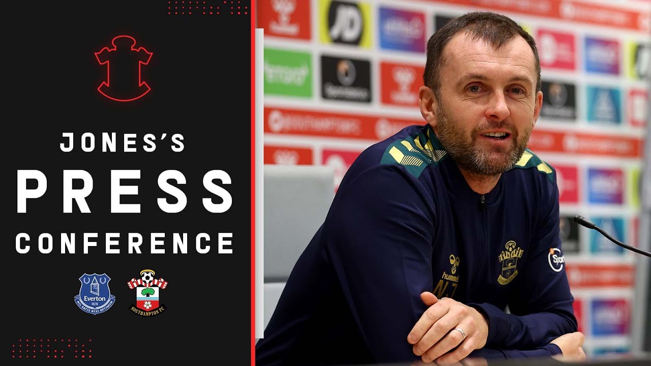 PRESS CONFERENCE: Nathan Jones previews Everton trip | Premier League ...