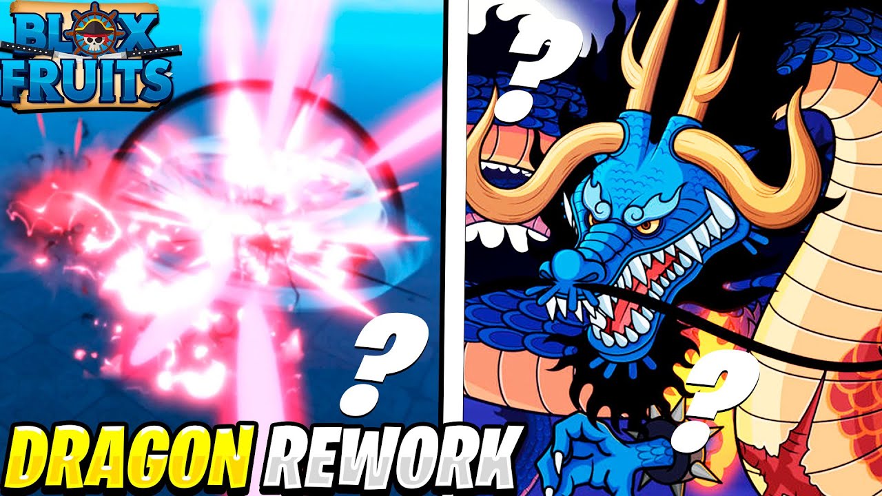 VAZOU a DRAGON REWORK da NOVA ATUALIZAÇÃO do BLOX FRUITS ? - YouTube