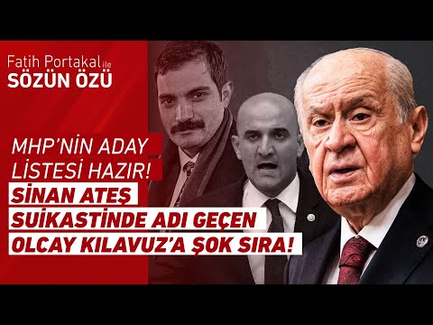 Mhp'nin Aday Listesi Hazır! Sinan Ateş Suikasti'nde Adı Geçen Olcay Kılavuz'a Şok Sıra!