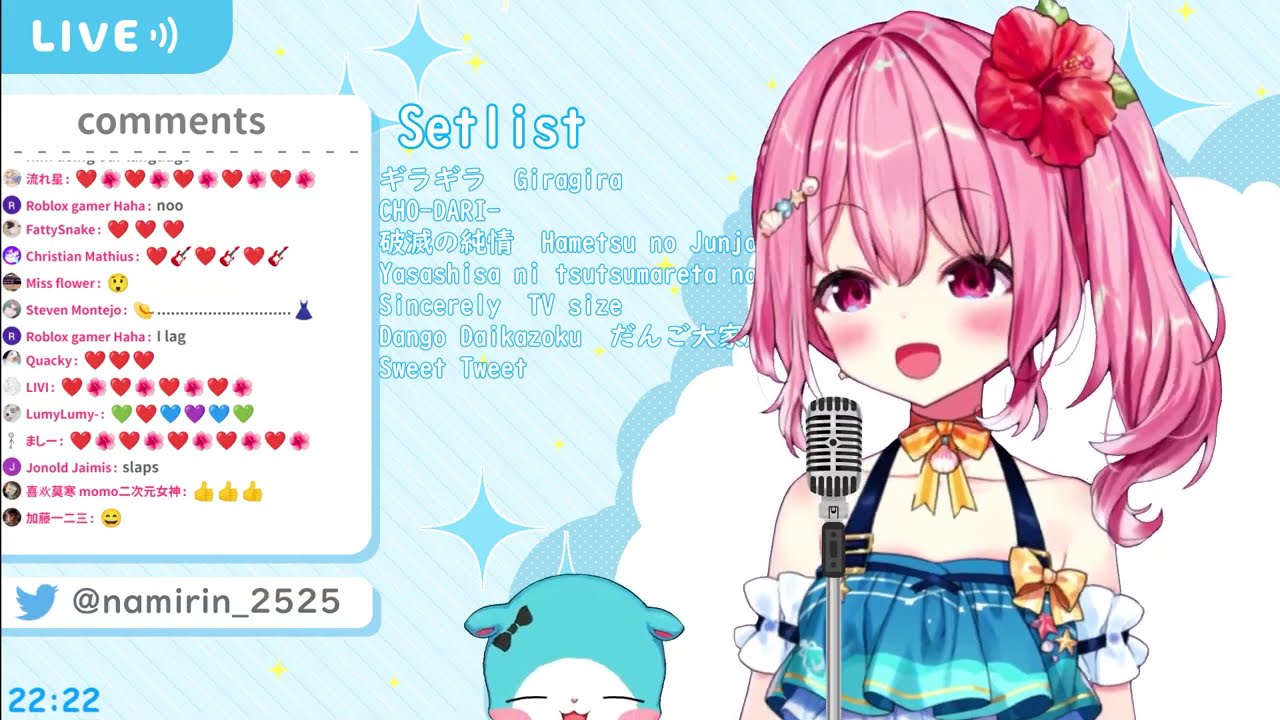 【Namirin】3/21歌回部分剪輯 - YouTube