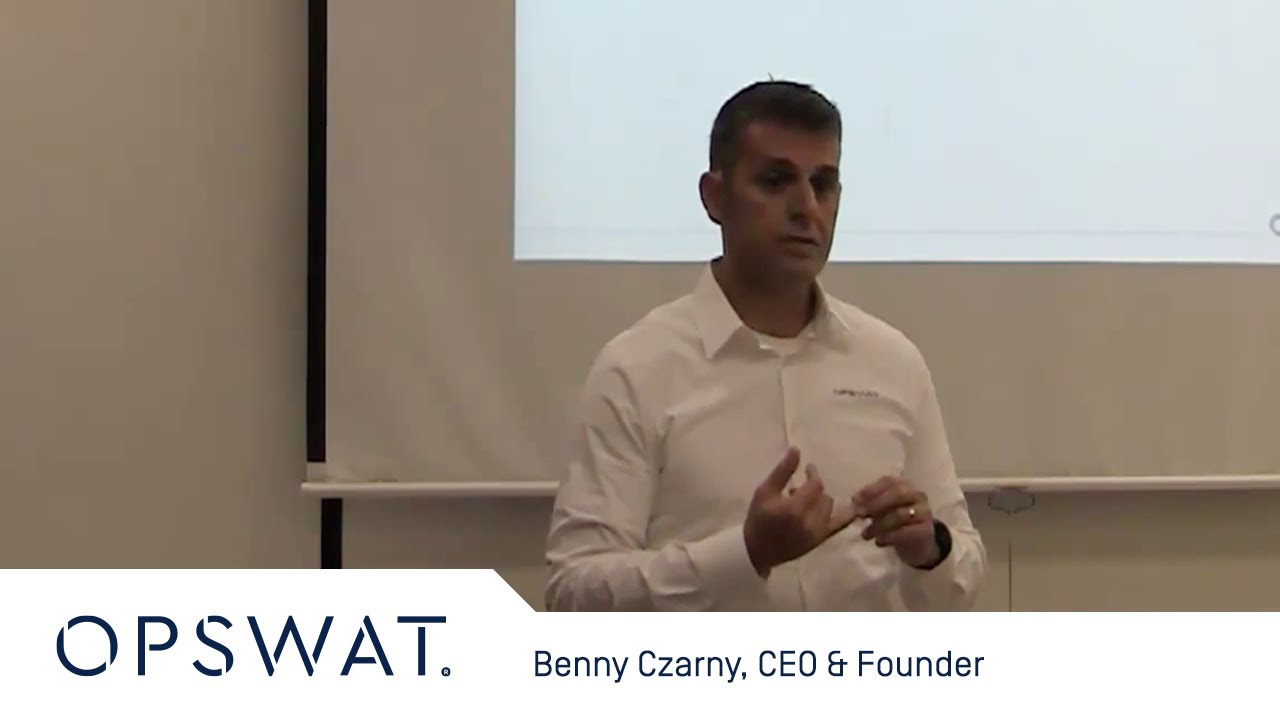 Malware discussion with OPSWAT CEO Benny Czarny | OPSWAT at San ...