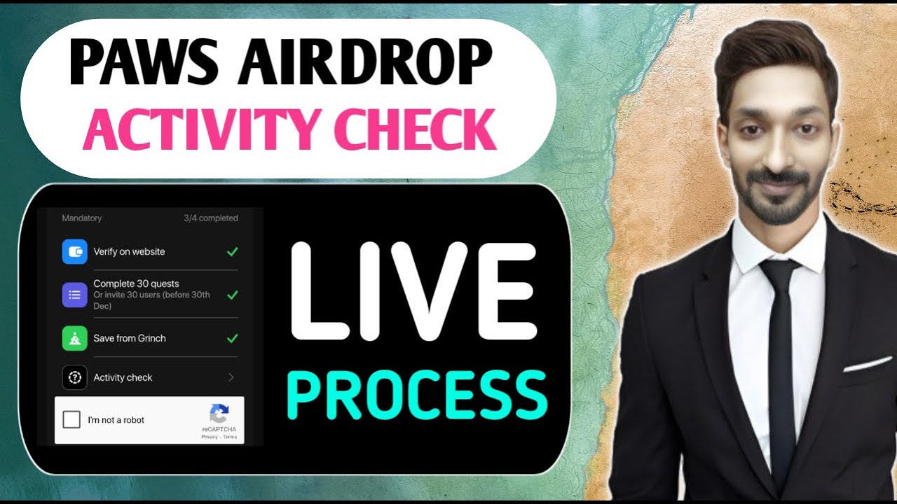 😎Paws Activity Check Task live process - YouTube