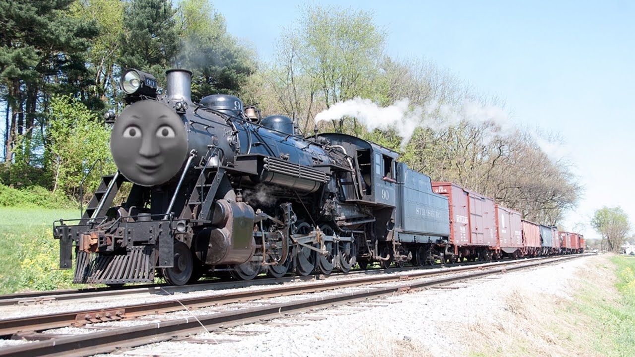 Cameron’s freight train eight freight blues mv - YouTube