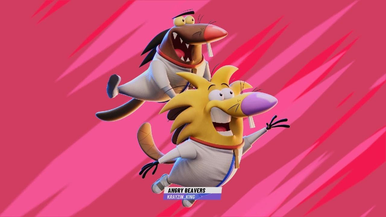 (Nickelodeon All-Star Brawl 2) Angry Beavers Arcade Mode - YouTube