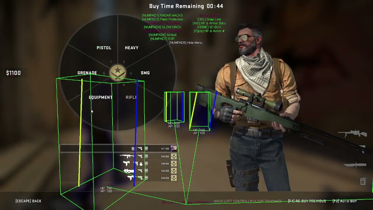 CSGO ModMenu ~ Aimbot, ESP, Glow Hack, Triggerbot, Recoil Control ...