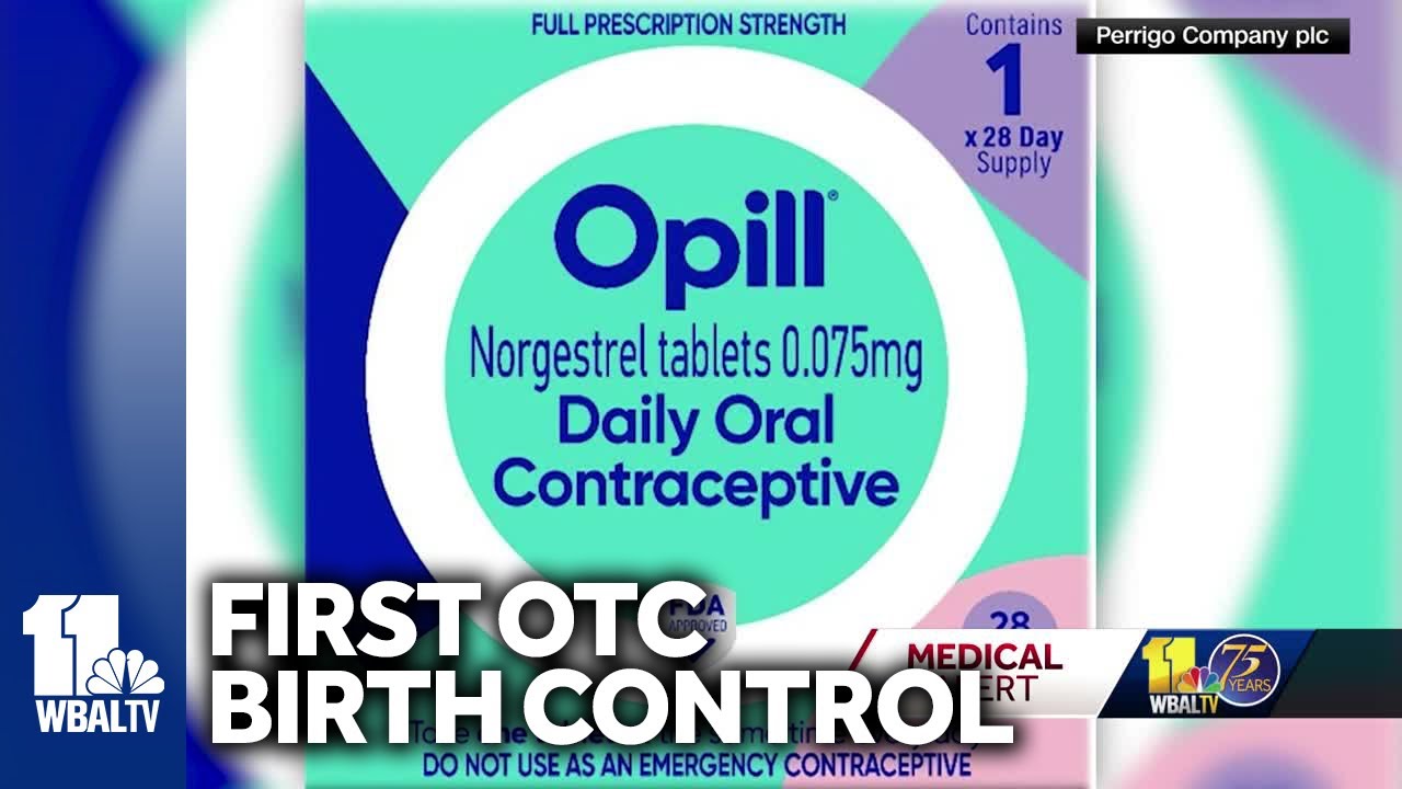 FDA approves first over-the-counter birth control pill - YouTube