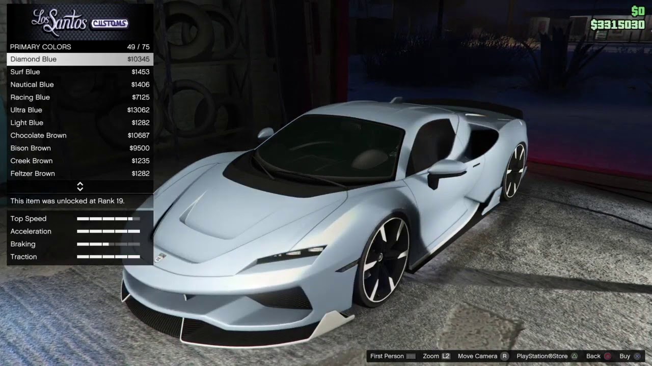 GTA Online|| New Grotti Itali RSX - Vehicle customization - YouTube