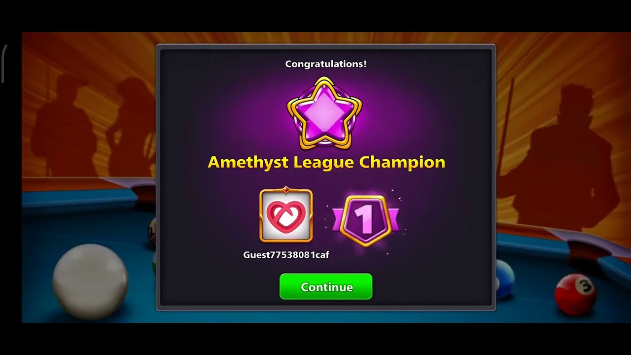I became first in Amethyst League and promoted to Sapphire League ...