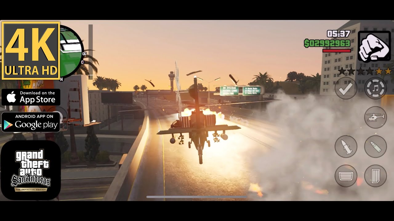 Apache Attack Helicopter - Spawn Hunter - CHEAT - GTA: SA – Definitive ...