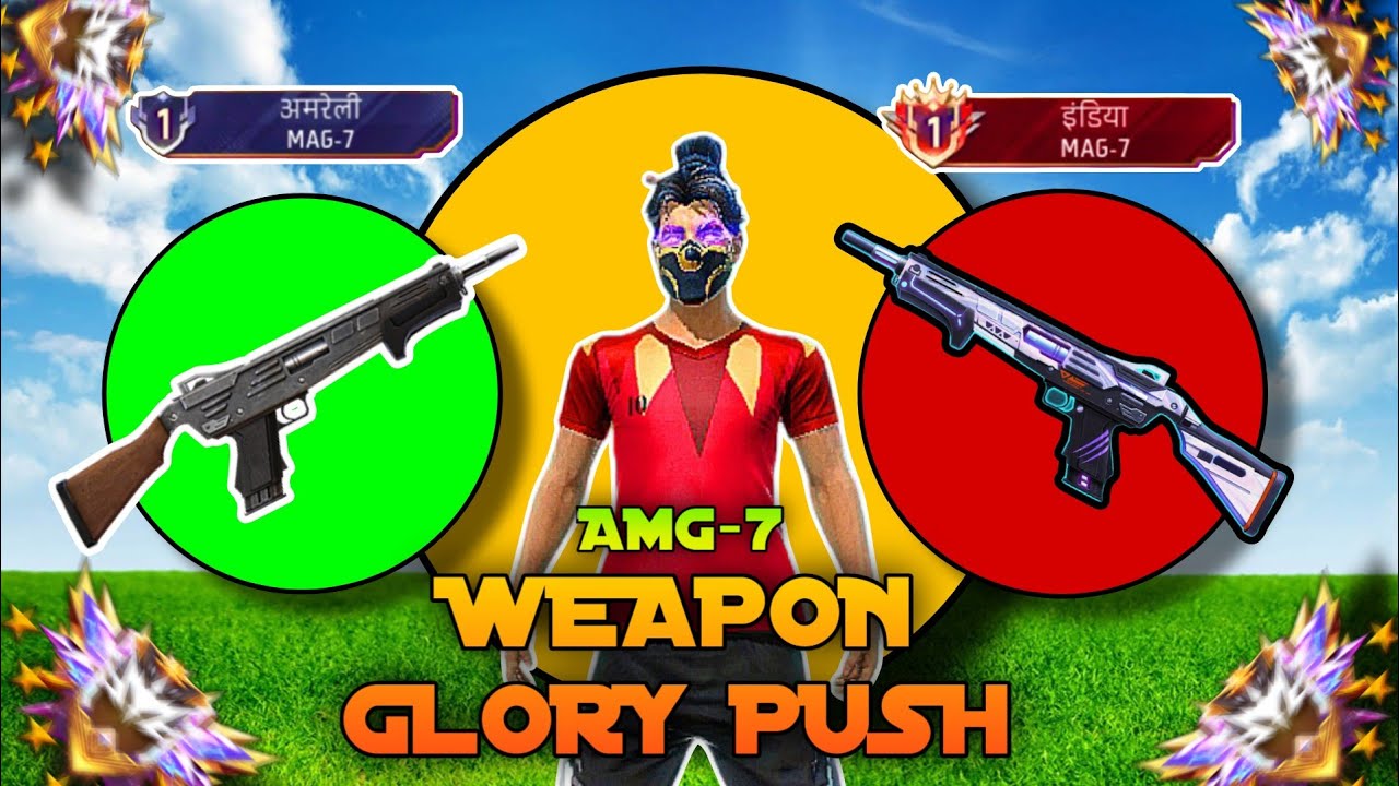 #free fire#SVD MAG-7 weapon Glory push 🔥EP-2 - YouTube