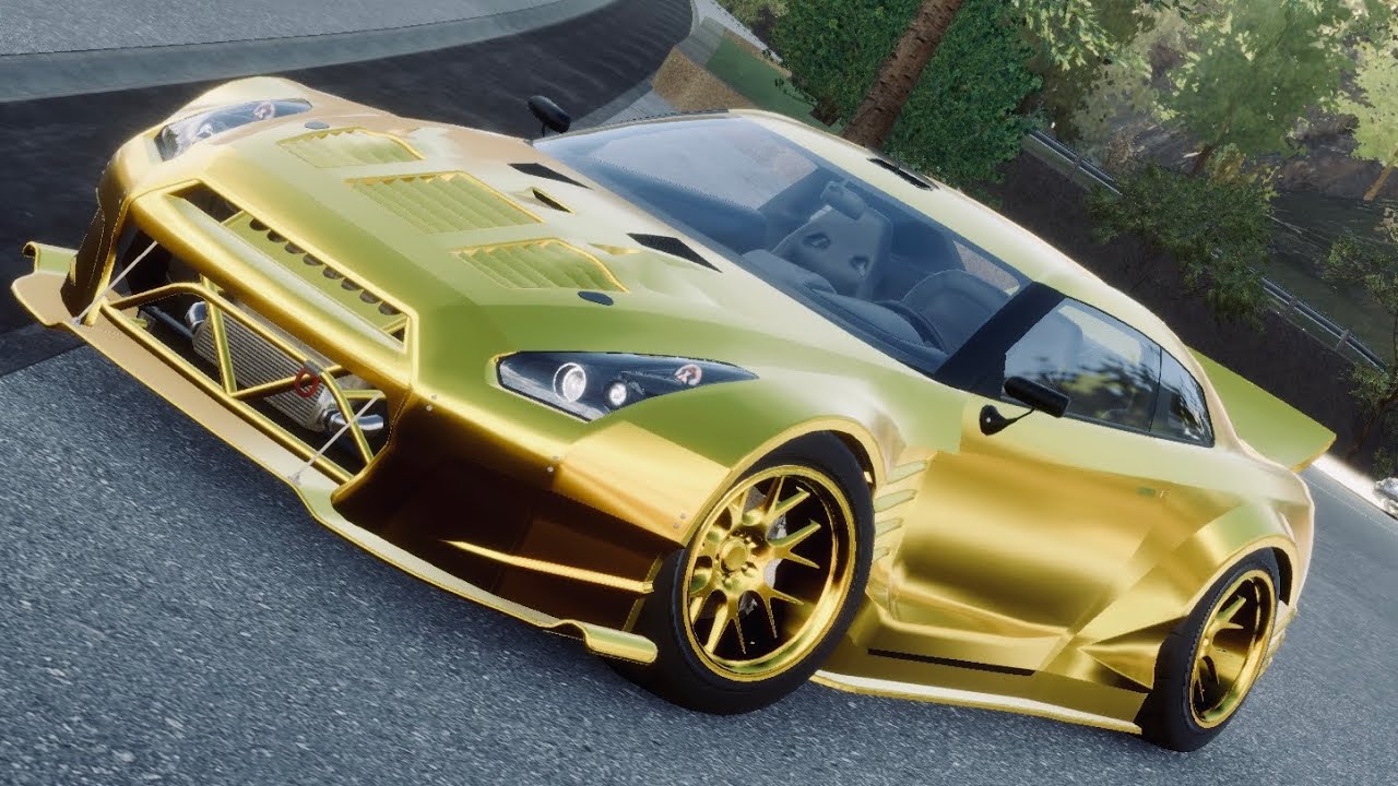 GTR R35 🔱GAMEPLAY 4K 📣GOLDEN - YouTube