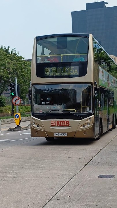 [已退役]NG955 KMB 九巴 AVBE75 鐵甲 F08 行走15A #bus #kmb #volvob9tl #avbe #f08 #15a - YouTube