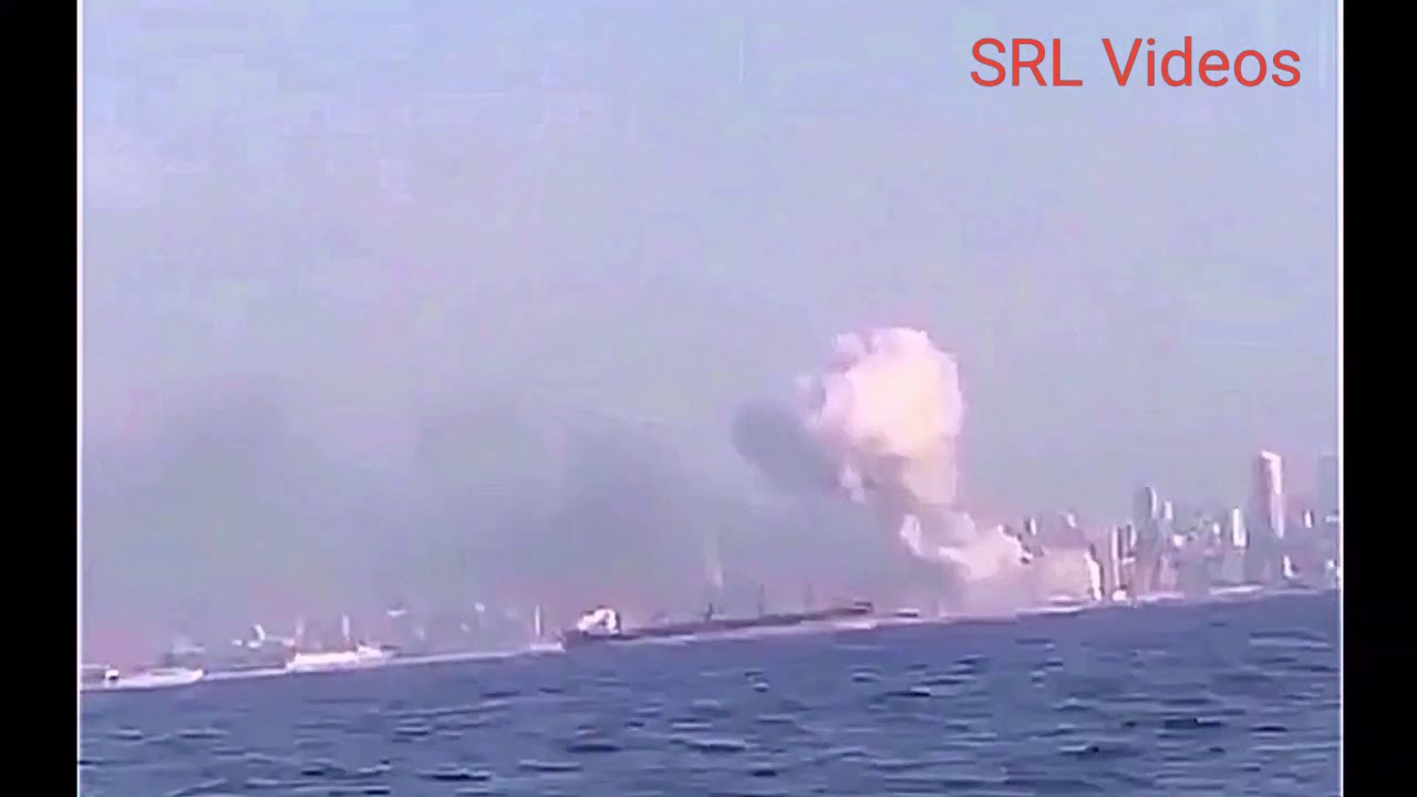 Beirut Explosion: August 4, 2020 - Multiple Views Of Blast - YouTube