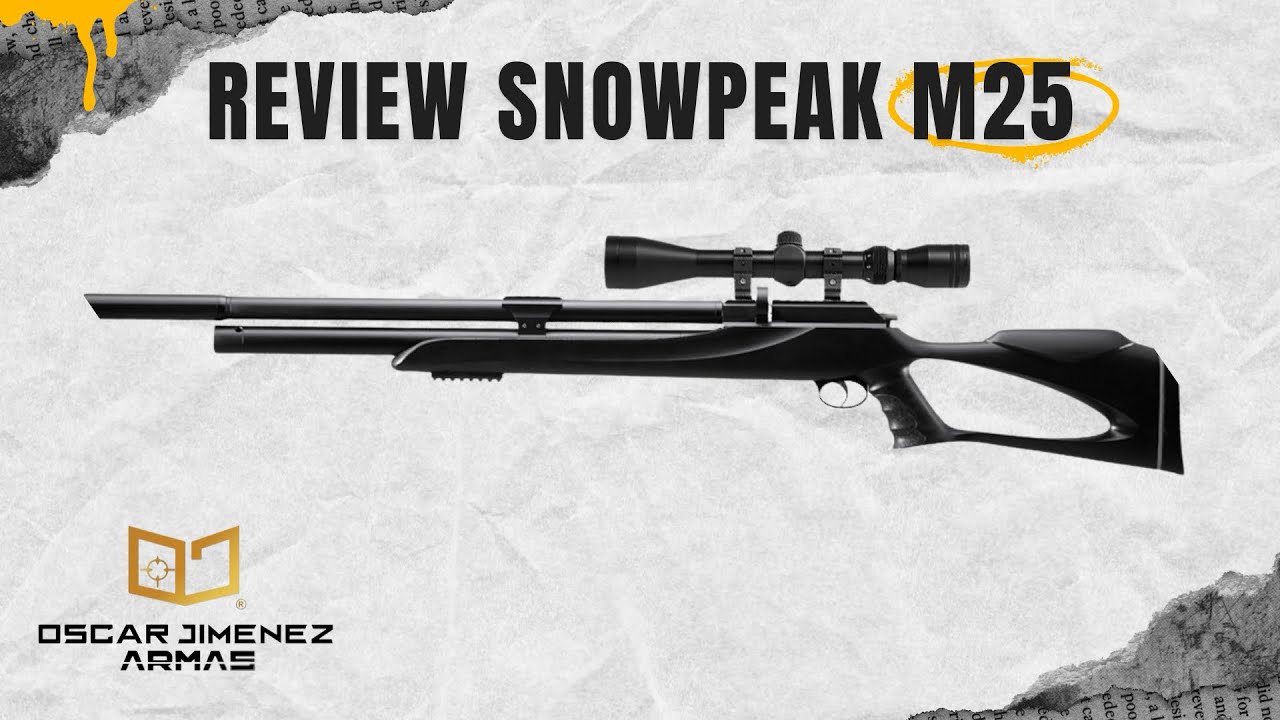 Rifle Snowpeak M25 Cal .30 PCP - YouTube