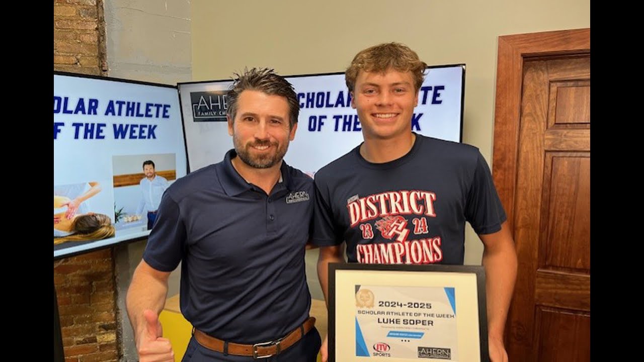Ahern Family Chiropractic Scholar Athlete of the Week: Luke Soper ...
