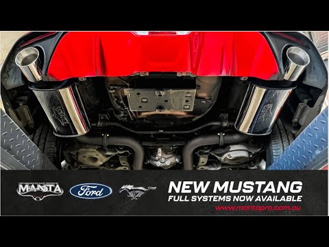 Ford Mustang Full System - Loud Option - Straight Centre - by Manta ...