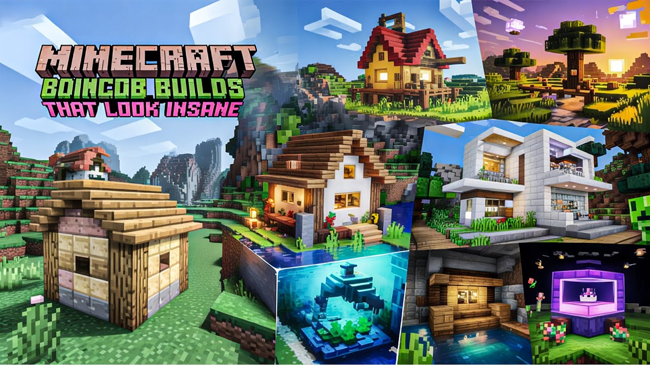 10 Simple Minecraft Builds That Look Insanely Good | Easy Survival ...