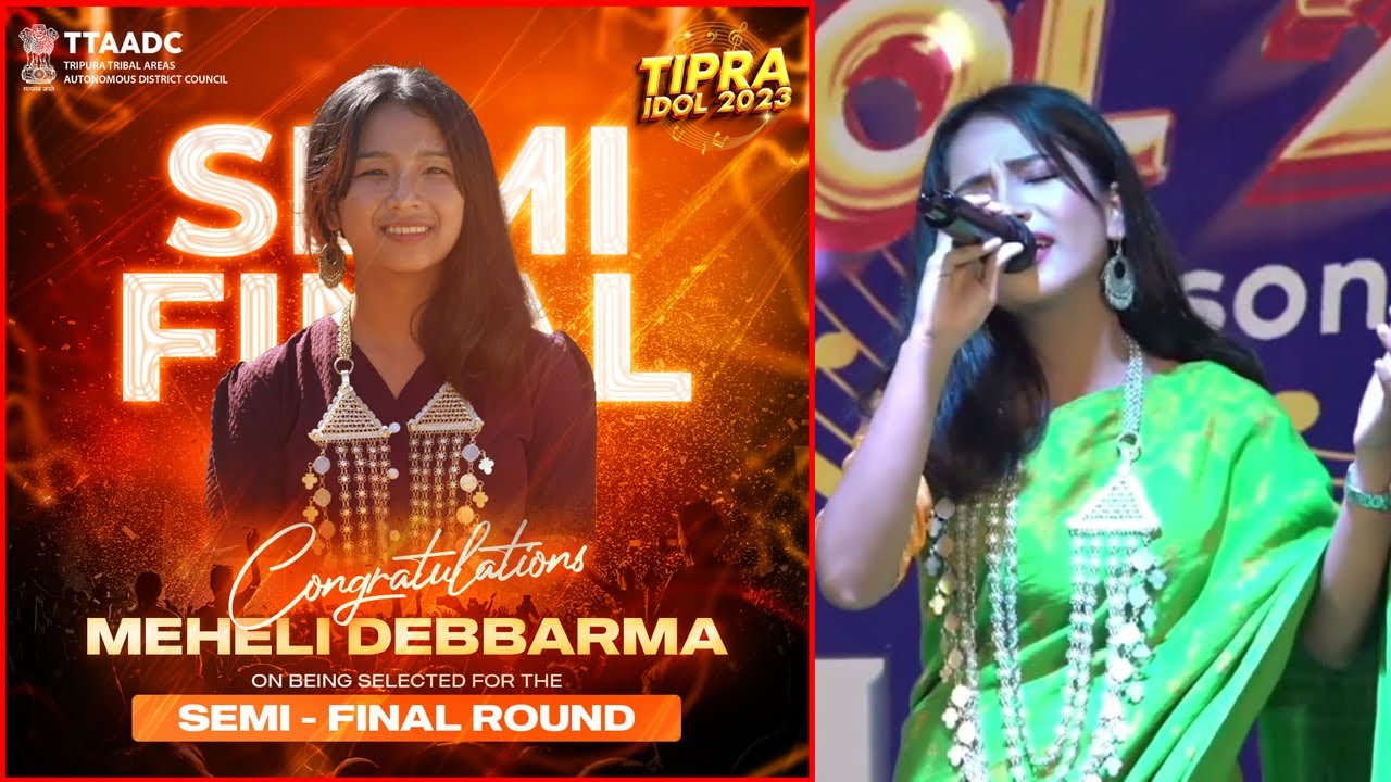 Aswkhe Kha Rowaima Bangkha || Meheli Debbarma || Tipra Idol-2023 || Semi Final Round - YouTube