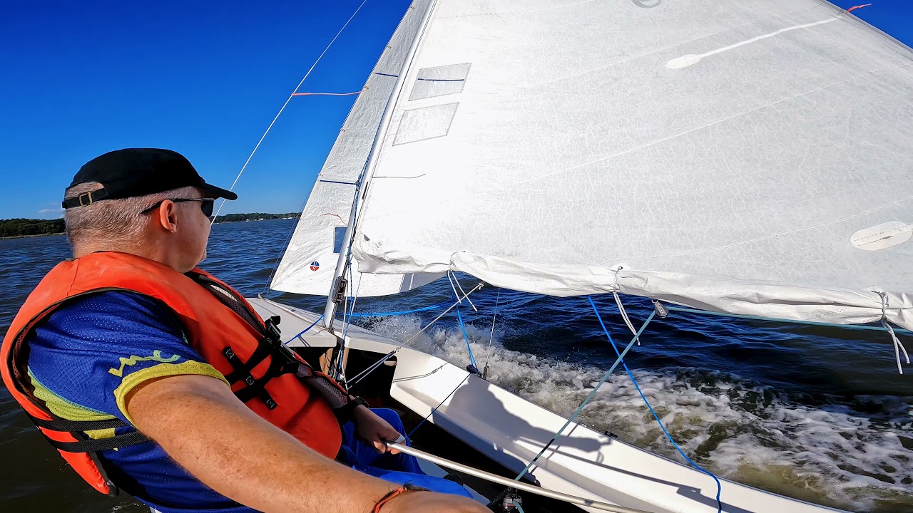 Flying Scot sailing - YouTube