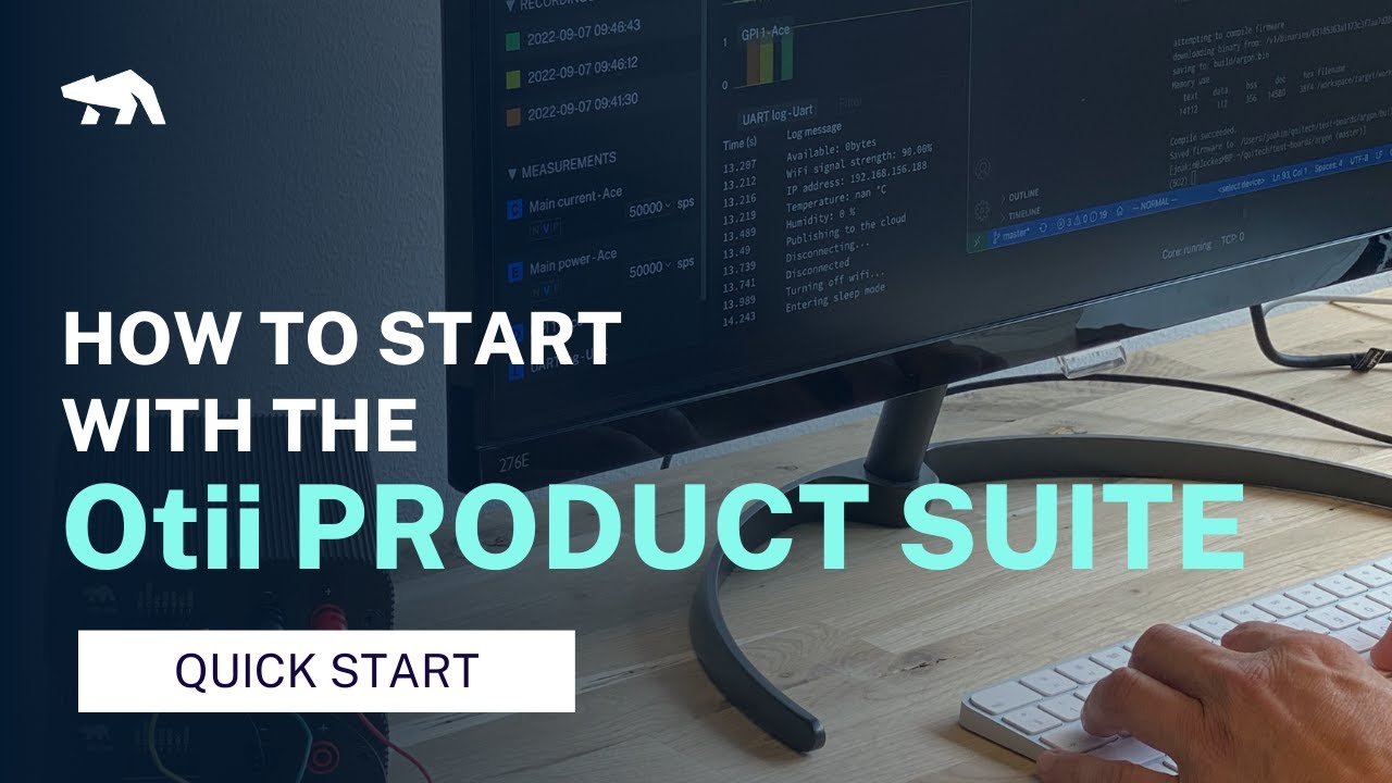 Qoitech: How to Start with Otii 3 Desktop App - YouTube