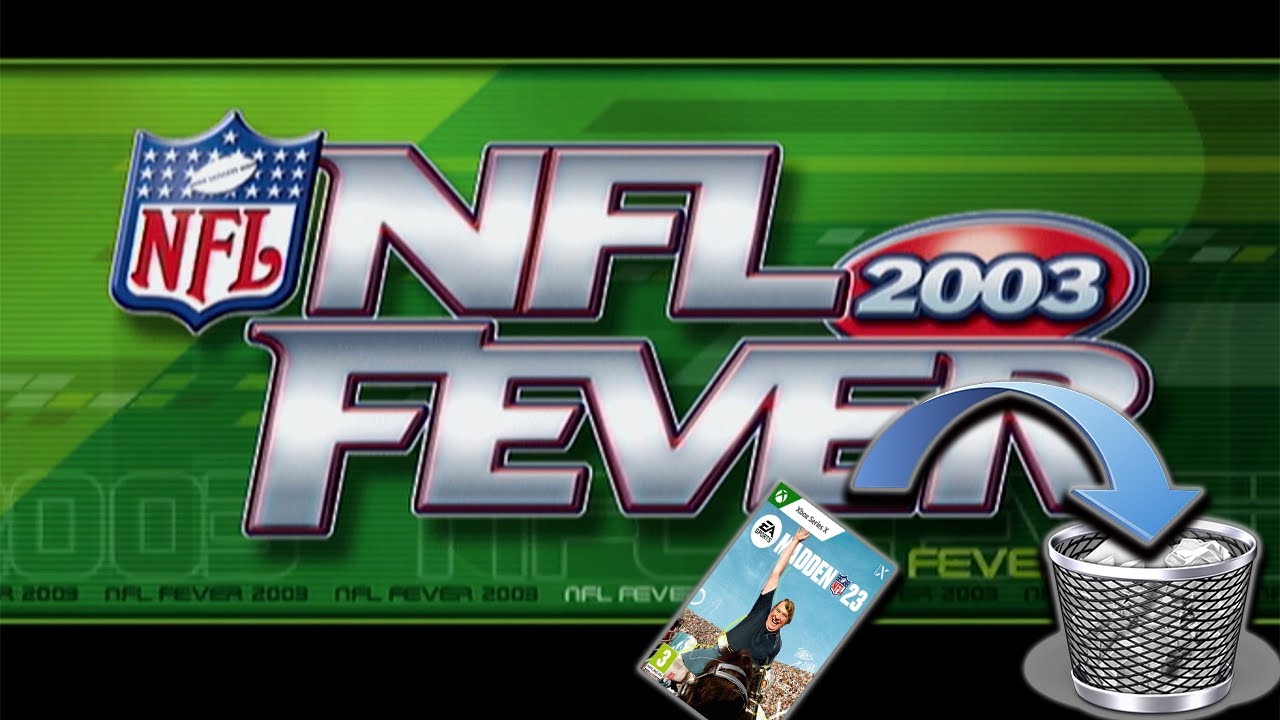 How Is This Game Better Madden NFL 23? | Playing NFL Fever 2003 in 2022 ...