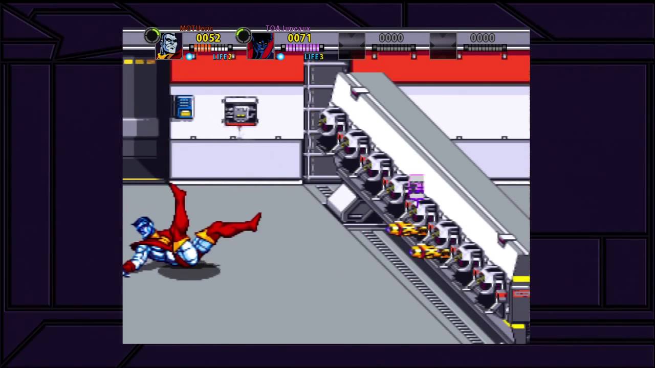 XMen Arcade 1992 XBLA Nightcrawler and Colossus (1/2) - YouTube