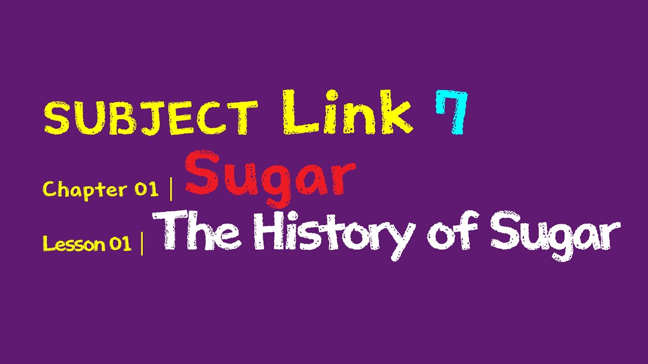 SUBJECT Link 7│Lesson 01 - YouTube